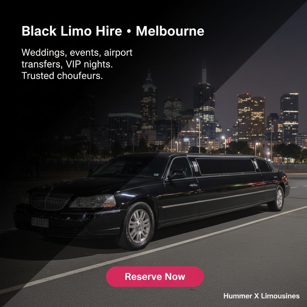 Executive & Corporate Hummer Limo Hire in Melbourne